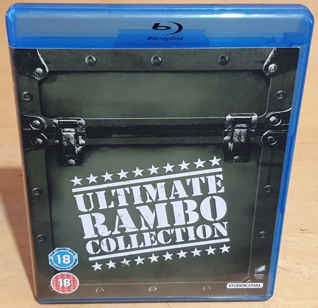 ULTIMATE RAMBO COLLECTION Blu-Ray Box Set PAL £14.49 - PicClick UK
