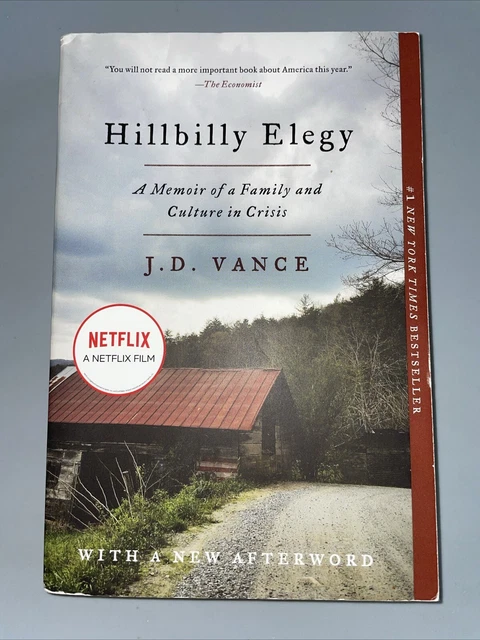 HILLBILLY ELEGY JD Vance First Edition VP In Stock So FAST FREE 1-2 Day ...