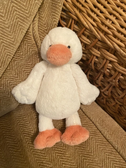 JELLYCAT BASHFUL YELLOW Duckling Duck Chick Small 8’’ Soft Plush Toy ...