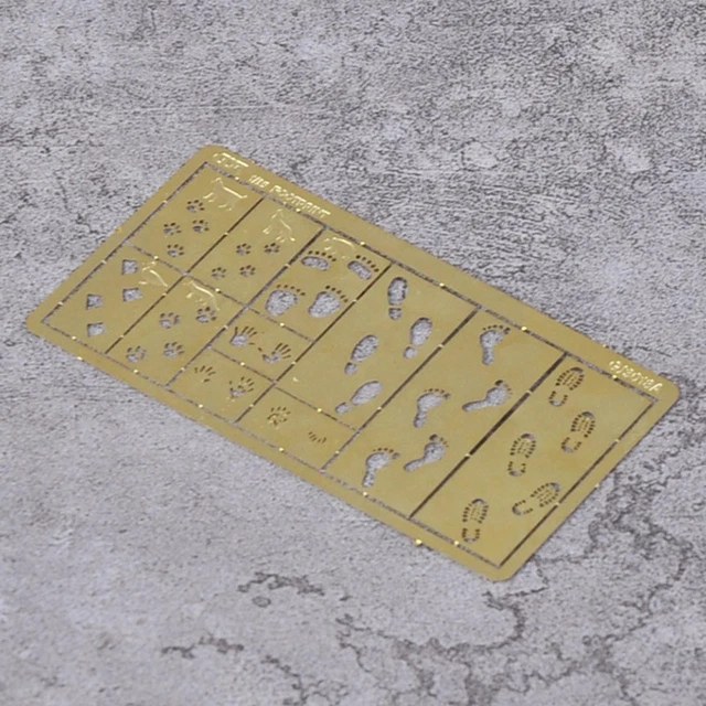 DIY MODELL MALVORLAGE, Maßstab, Messing, Hobby Abdeckung ...