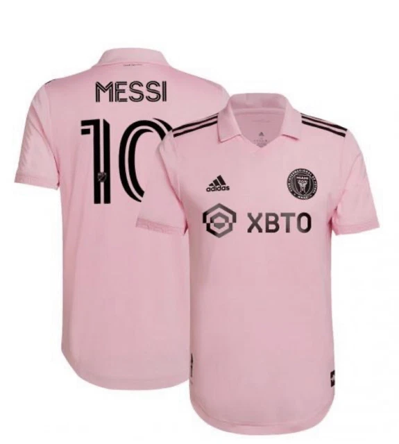 LIONEL MESSI INTER Miami CF 23/24, Maglia Calcio Versione Home Player ...