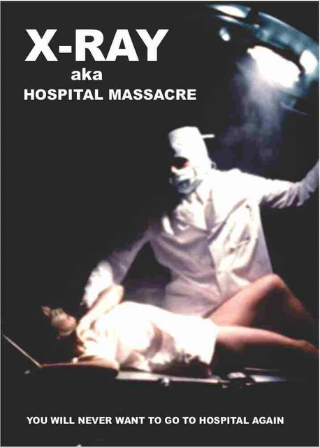 X-RAY AKA HOSPITAL Massacre 1981 Horror - Barbi Benton, Charles Lucia ...