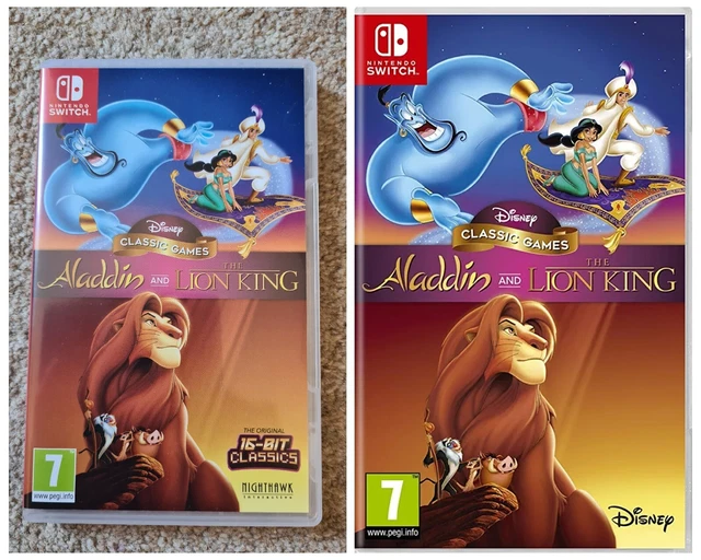 DISNEY CLASSIC GAMES: Aladdin and The Lion King- Nintendo Switch £13.90 ...