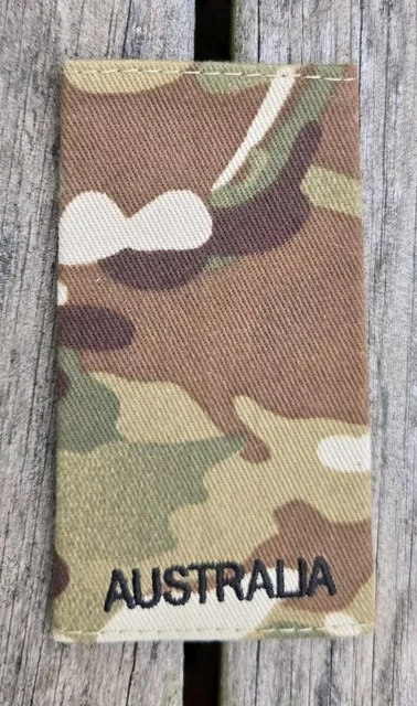 AUSTRALIAN ARMY SPECIAL Forces ADA AMP Rank Slide Private New $50.00 ...