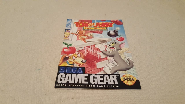 TOM & JERRY the movie Sega Game Gear MANUAL ONLY $4.49 - PicClick CA