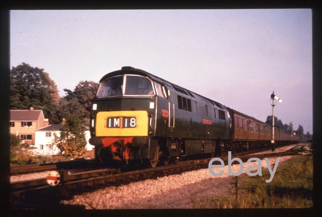 35MM SLIDE - Class 52 'Western' D1002 at Warwick c.1962. £1.99 ...