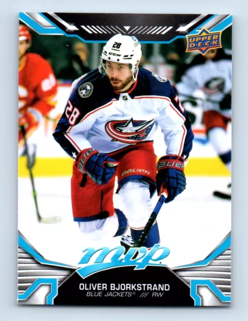 2022-23 UPPER DECK MVP Oliver Bjorkstrand Columbus Blue Jackets #128 £0.68 - PicClick UK