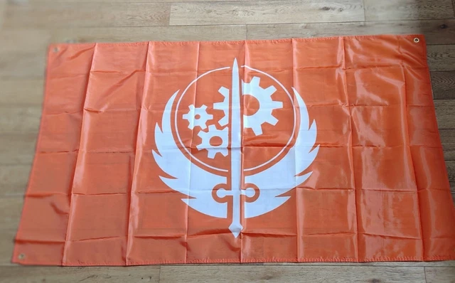 FALLOUT 3 4 Brotherhood of Steel Eastern Division Flag Banner 90x150cm ...