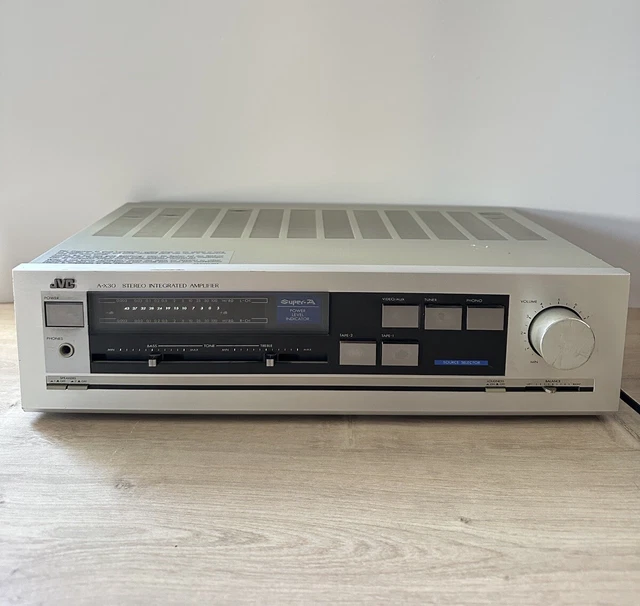 AMPLI JVC MODEL No. A-X30 Stereo Integrated Amplifier (1982) Made In ...