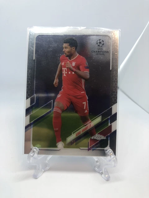 CARTA CALCIO CROMATA Topps 2021 Bayern Monaco Serge Gnabry EUR 1,17 ...