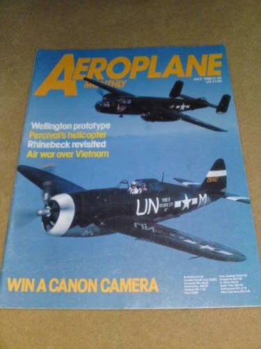 AEROPLANE MONTHLY JULY 1986 Vol 14 No 7 Issue 159 £6.50 - PicClick UK