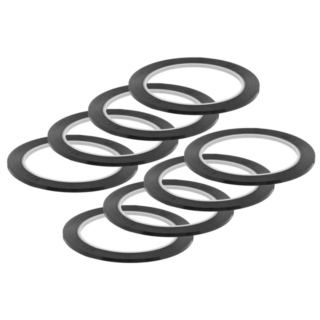 8PCS BORDER ADHESIVE Tape Art Tape Self-adhesive Grid Marking Tapes ...