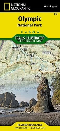 NATIONAL GEOGRAPHIC MAPS Olympic National Park (Map) £17.24 - PicClick UK