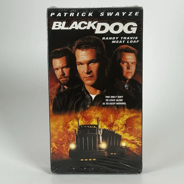 BLACK DOG (VHS, 1998) NEW SEALED Watermark Patrick Swayze Meat Loaf ...