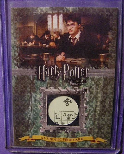 HARRY POTTER-SCREEN USED-MOVIE-RELIC-PROP Card-Advanced Potion Making ...
