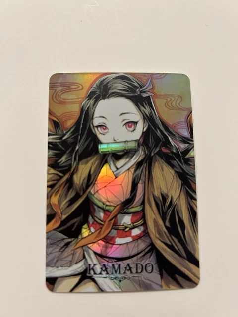 CARTE GODDESS NEZUKO Demon Slayer Oil Holo Waifu EUR 7,99 - PicClick FR