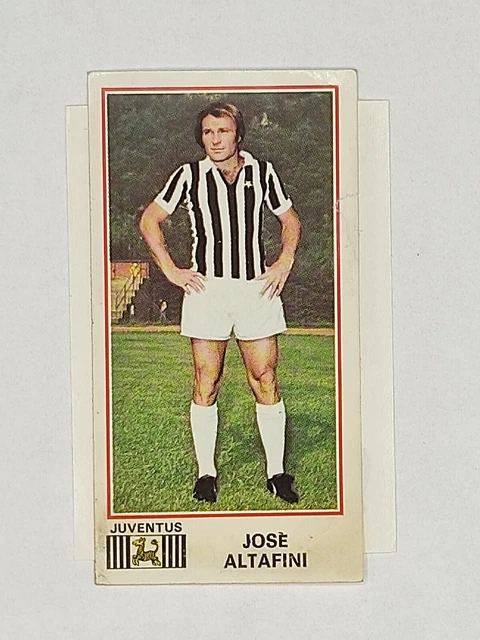 FIGURINA CALCIATORI PANINI 1974/75 ALTAFINI. JUVENTUS n 191 OTTIMA DA ...
