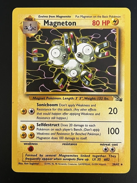 MAGNETON 26/62 FOSSIL Regular Rare 🔥 £4.99 - PicClick UK