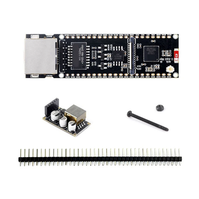 ESP32-S3 ETHERNET DEVELOPMENT Board with POE Module Supports Wi-Fi9169 ...