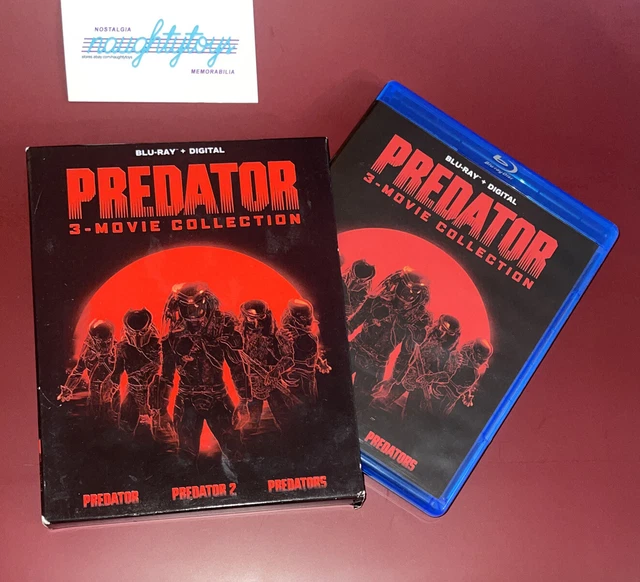 PREDATOR: 3-MOVIE COLLECTION (Blu-ray) Predator, Predator 2, Predators ...