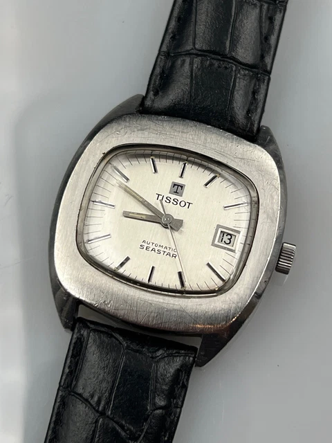 TISSOT SEASTAR AUTOMATIC Cal. ETA 2481 Omega Armbanduhr Vintage Herren ...
