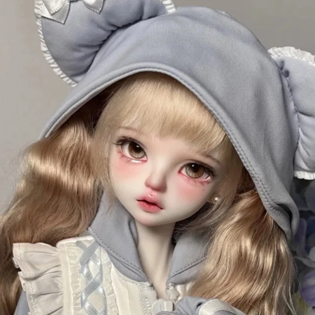 1/4 BJD DOLL SD Resin Ball Joint Bare Body Beautiful Girl with Face ...