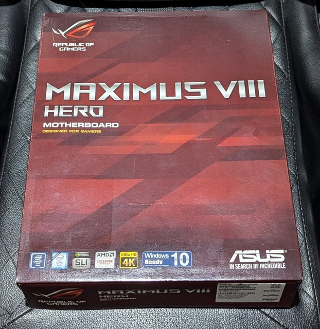 ASUS MAXIMUS VIII HERO Motherboard, BOX And All Accessories, Used ...