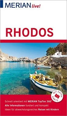 MERIAN LIVE! REISEFÜHRER Rhodos: Mit Extra-Karte zu... | Buch | Zustand sehr gut EUR 9,12 ...
