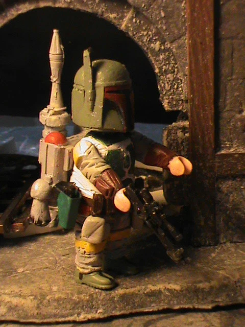 PLAYMOBIL CUSTOM STAR Wars Boba Fet (Le Retour Du Jedi) Ref-0094 Bis ...