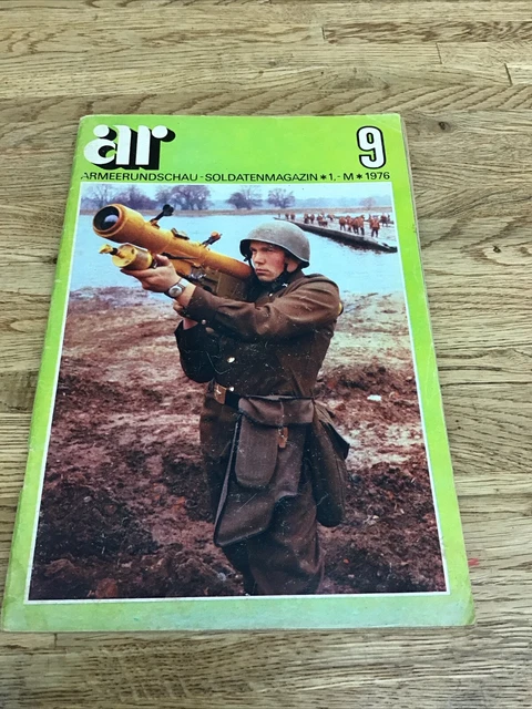 ARMEERUNDSCHAU SOLDATENMAGAZIN MAGAZINE Army Survey Solider German 1976 ...
