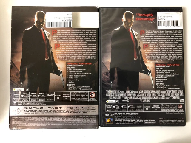 HITMAN (DVD, 2008, 2-Disc Set, Canadian Unrated Special Edition ...