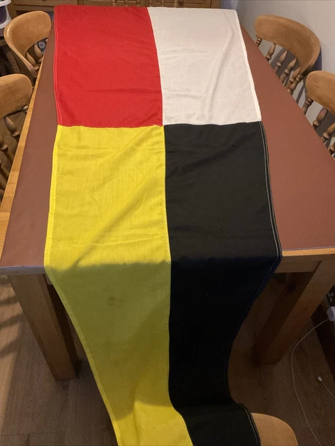 SIGNAL FLAG ROYAL Navy / Maritime Flag Numeral 9 Porter Bros Liverpool ...