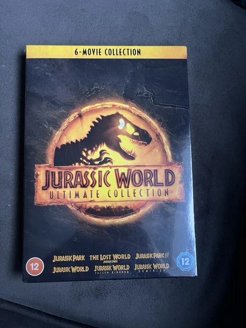 JURASSIC WORLD ULTIMATE Collection /Jurassic Park 6-Film Box Set 2025 £ ...