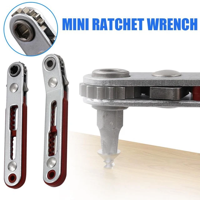 MINI RATCHET WRENCH Screwdriver-Set 90 Degree Offset Screwdriver-Handle ...