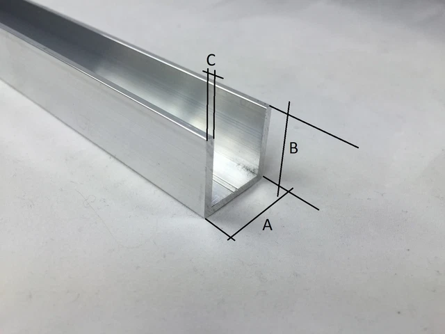 PROFILÉ EN U profilé en aluminium angle en aluminium profilé en ...