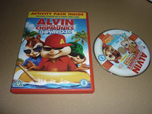 ALVIN AND THE Chipmunks Chipwrecked Dvd EUR 2,32 - PicClick IT