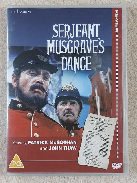 SERJEANT MUSGRAVE'S DANCE (DVD) Patrick McGoohan John Thaw John Kidd ...