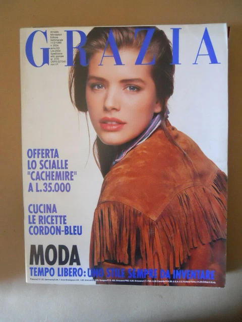 GRAZIA RIVISTA DI moda n 2558 1990 Numero Doppio Moda [VL30] EUR 12,20 ...
