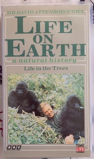 LIFE ON EARTH: A Natural History. Life in the Trees VHS Video Tape £2. ...