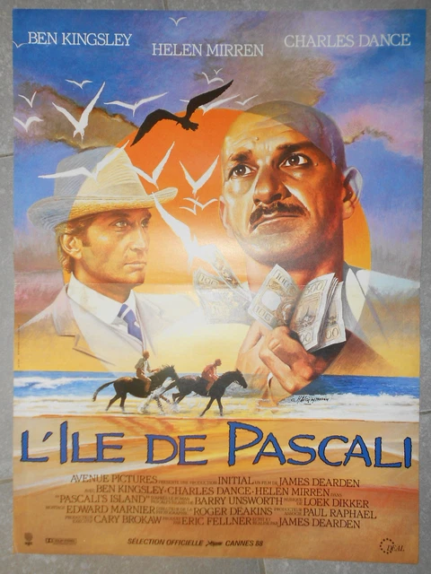 L'ILE DE PASCALI James Dearden BEN KINGSLEY Pascali's Island Poster ...