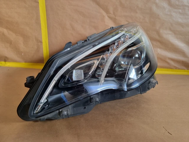 GENUINE MERCEDES-BENZ W207 headlights HEADLIGHT LED left A2078208561 £ ...