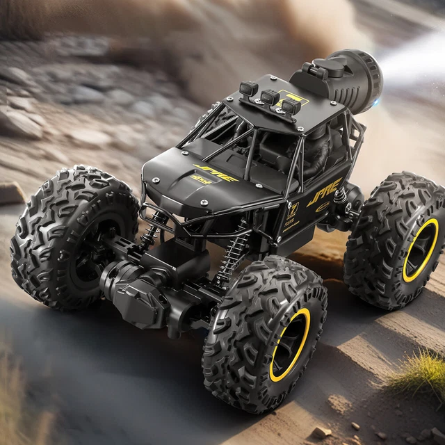 1/18 ALL TERRAIN RC Car with Spray Mist and Lights High Speed Remote ...