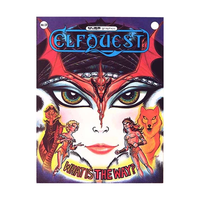 WARP GRAPHICS ELFQUEST Magazine #12 "What Is The Way?" Mag VG £5.15 ...
