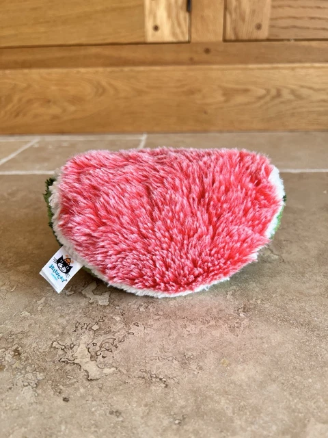 JELLYCAT - SMALL Amuseables Watermelon - Retired soft plush food fruit ...