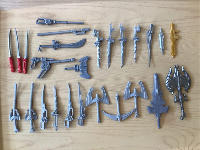 POWER RANGERS SWORDS Mystic Light Force etc. Weapons Bundle/Lot Spares ...
