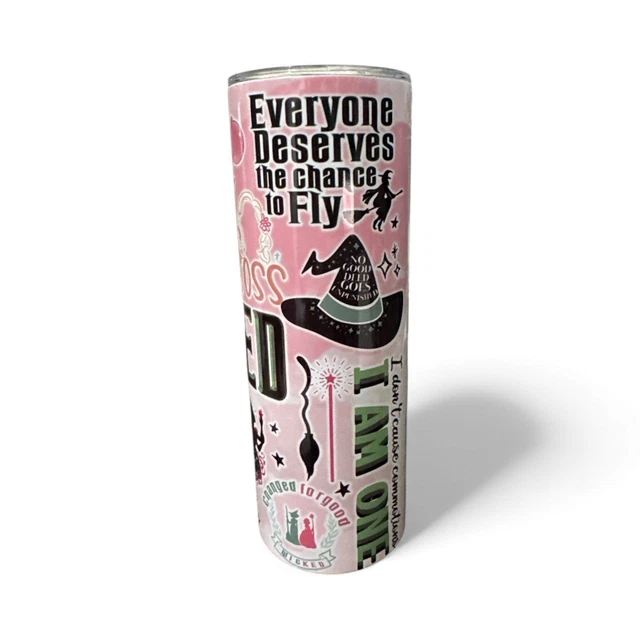 NEW WICKED FOR Good Glinda Elphaba Wizard of Oz Witch Cup Souvenir ...