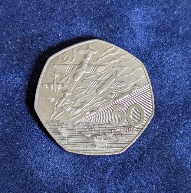 1994 50P D-DAY 50th Anniversary Normandy Landings 50 Pence Coin ...