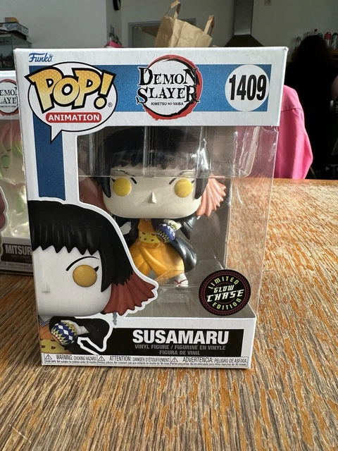 FIGURINE FUNKO POP Demon Slayer Susamaru #1409 (Limited Glow Chase ...