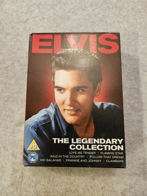 ELVIS PRESLEY THE Legendary Collection DVD Box Set 7 Discs Films Love ...