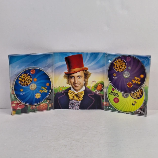 WILLY WONKA AND The Chocolate Factory (1971) Blu-ray Disc DigiBook Gene ...